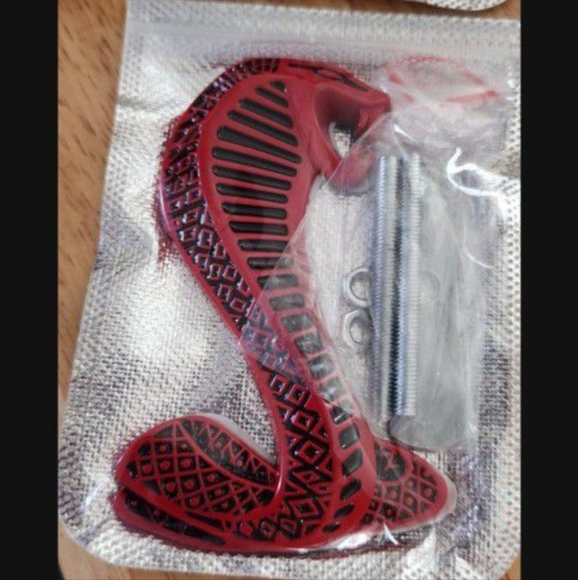 Other | One New Metal Mustang Shelby Cobra Snake Emblem Badge | Poshmark